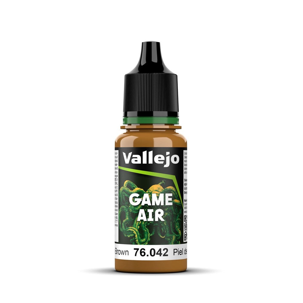 Vallejo AV76042 Game Air Parasite Brown 18 ml — Hobby City NZ