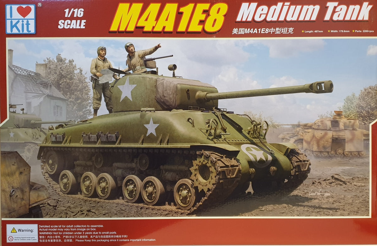 I Love Kit 61618 1/16 M4A1E8 Medium Tank — Hobby City NZ