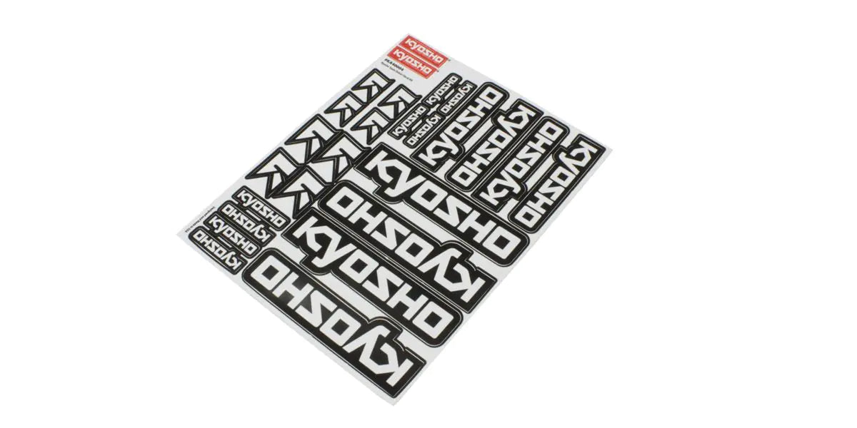 Kyosho 36275 Kyosho TeamDriver Decals Black — Hobby City NZ