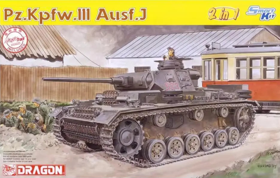 Dragon Model 6394 1/35 Pz.Kpfw.III Ausf.J — Hobby City NZ