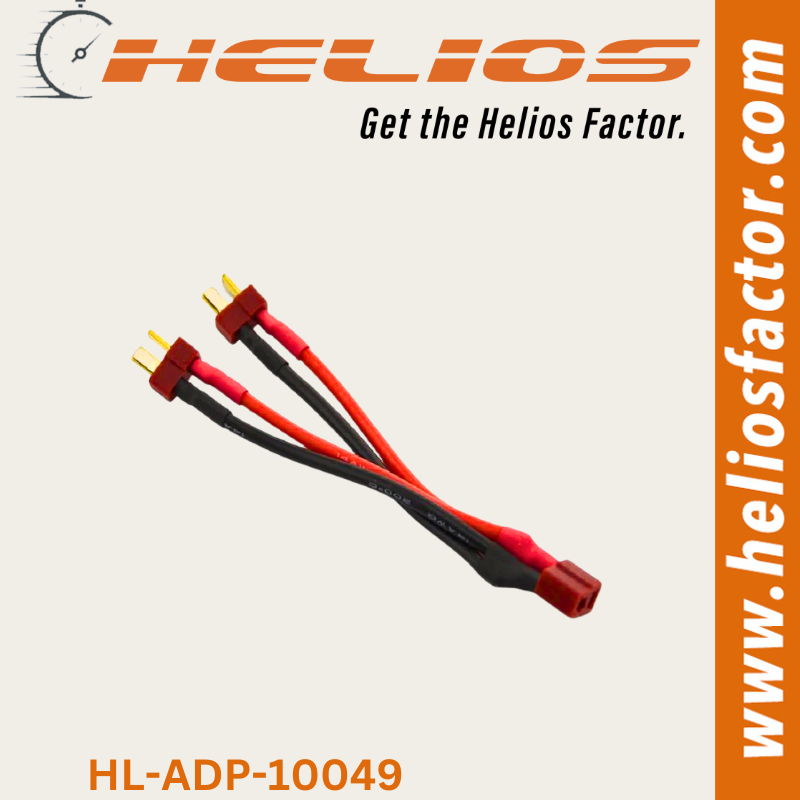 Helios - Adapter Lead / Charge Cable - Deans T(Female) To 2x Deans (Pa ...