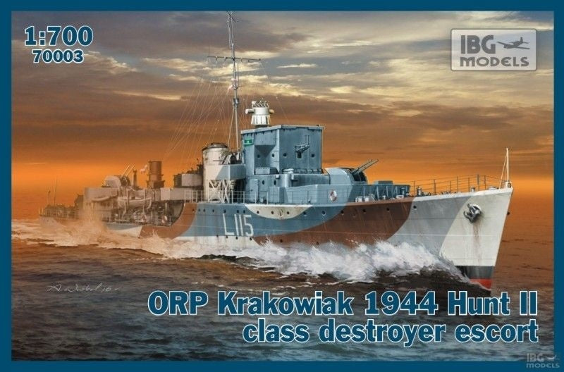 IBG Models 70003 IBG 1/700 ORP KRAKOWIAK 1944 Hunt II class [70003 ...
