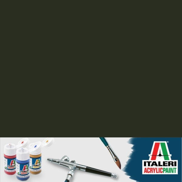 Vallejo by Italeri 4311 Flat Dark Slate Grey (F.S. 34096) Acrylic 20ml ...
