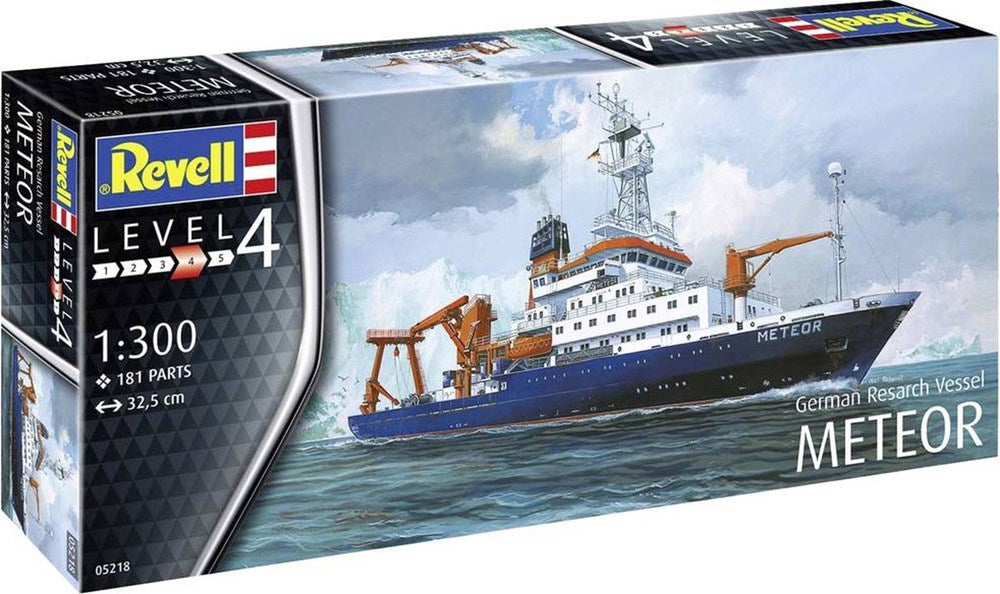 Revell 05218 1/300 GERMAN RESEARCH VESSEL: METEOR — Hobby City NZ