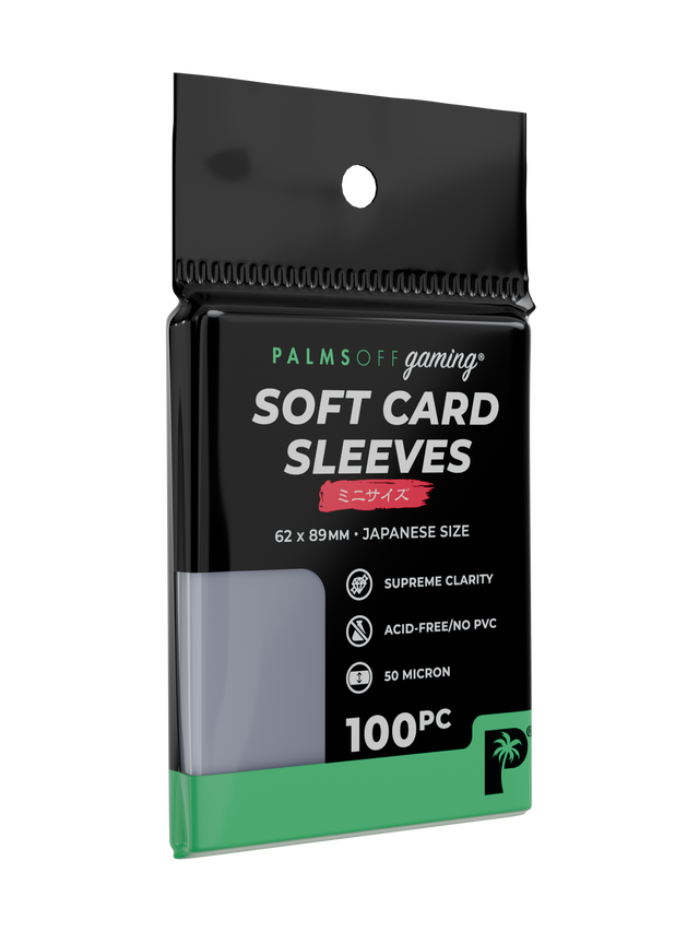 Palms Off SS-100 Soft Sleeves (100pc) â€“ Regular Size – Hobby City NZ