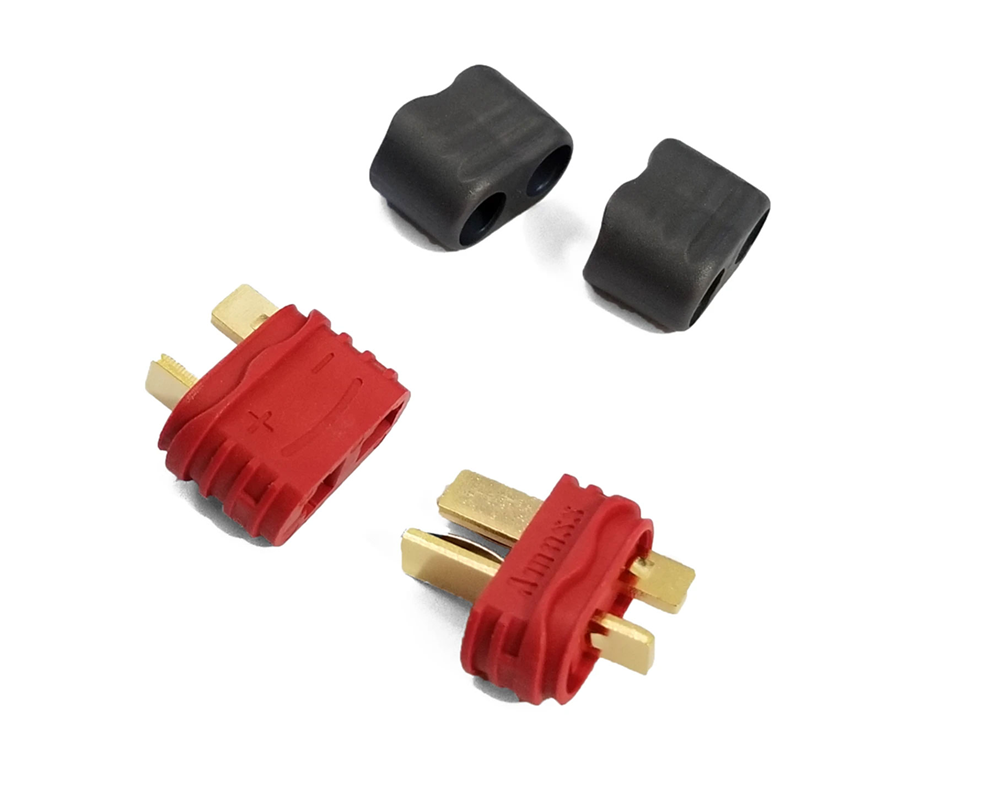 Helios - Connector - Deans T Male and Female Plug With Covers. — Hobby ...